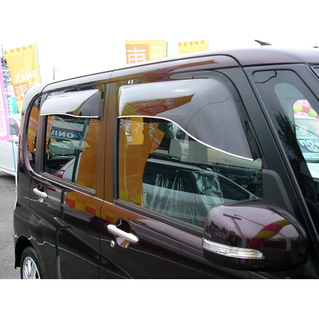 OXバイザー ブラッキーテン(フロント/リア セット)【タント・タントカスタム L375S・L385S】BL-67/BLR-67 : ケース ...