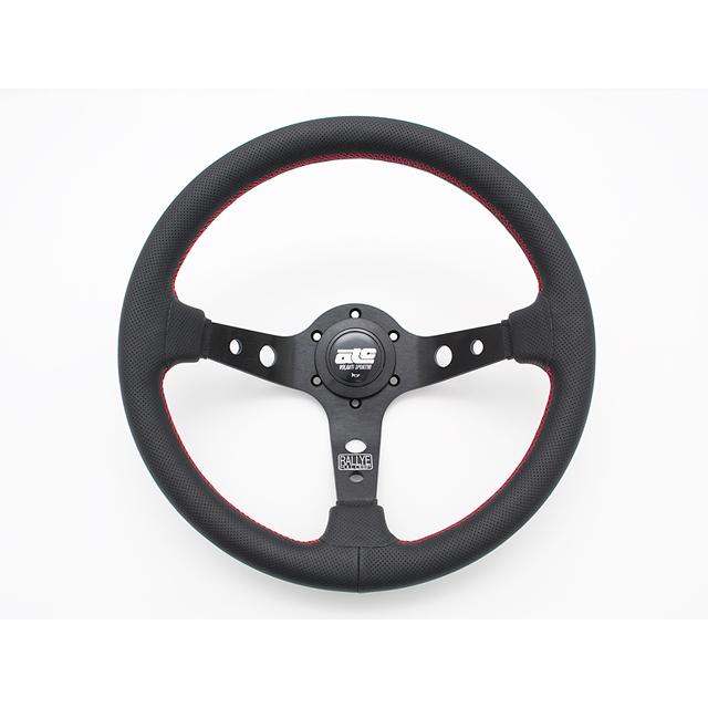 atc(ラリーコーン)RALLYE CONE 33φ ステアリング(本革)95mmディープ ブラックエアレザー : ケーストアヤフー店 - 通販 - Yahoo!ショッピング