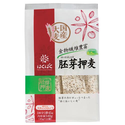 はくばく はくばく 胚芽押麦 スタンドパック 540g(45g×12袋)×6個 : Re-light Yahoo!ショップ - 通販 - Yahoo!ショッピング