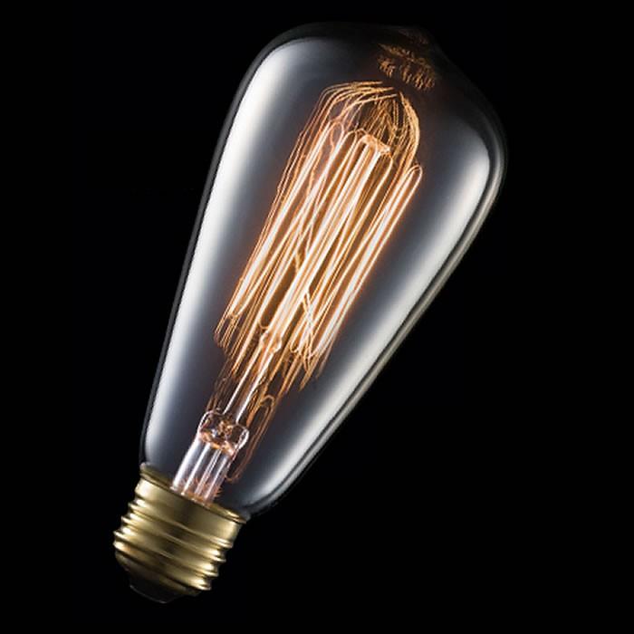ARTWORKSTUDIO 白熱電球 E26/60W カーボン電球 ST64 フィラメント エジソン 電球 バルブ ： 白熱カーボン電球A4 : 家具屋さんの通販SHOP K-Style ...