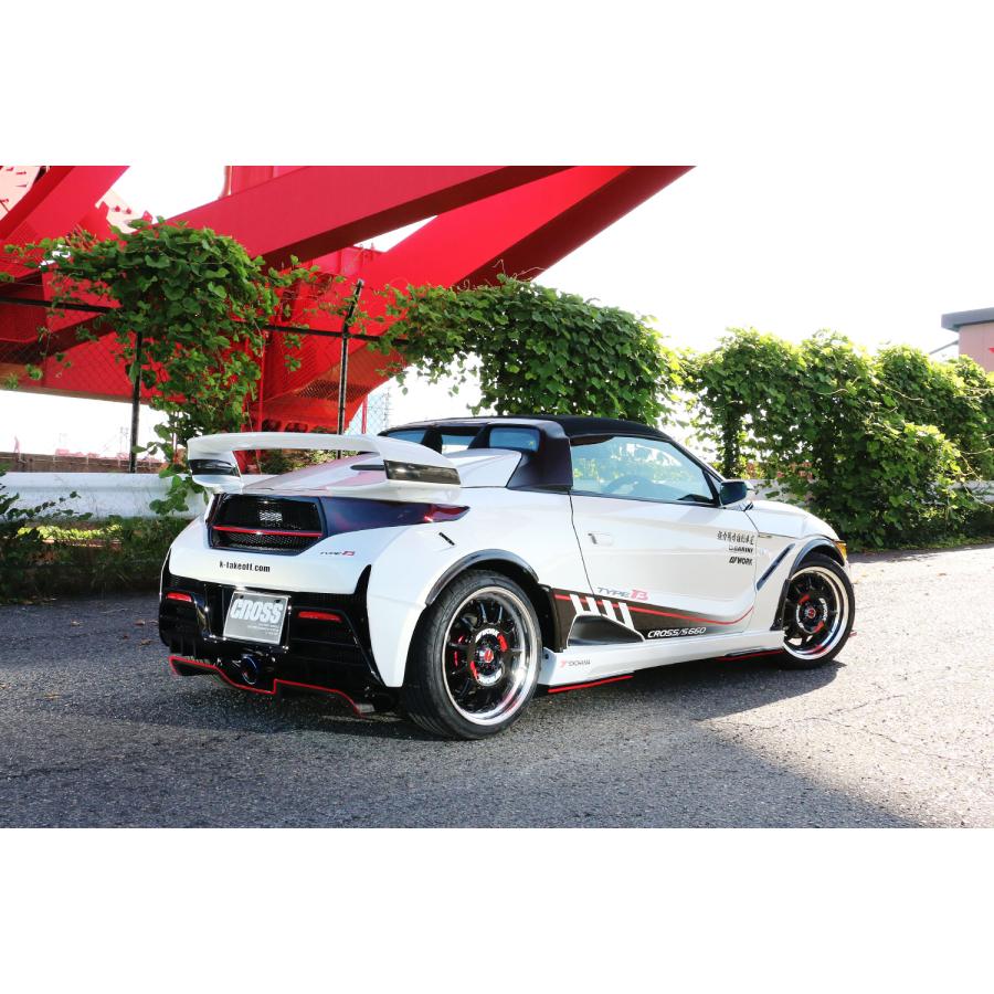 [テイクオフ]CROSS S660 TYPE-B フルエアロ フロントバンパー+サイドステップ+リアバンパー JW5 BARIKI : TAKE OFF ヤフー店 - 通販 - Yahoo ...