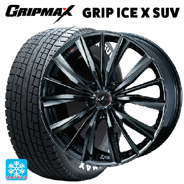 WEDS ミツビシ アウトランダーPHEV(5LA GNOW)用 235/60R18 107H XL グリップマックス グリップアイスX ...