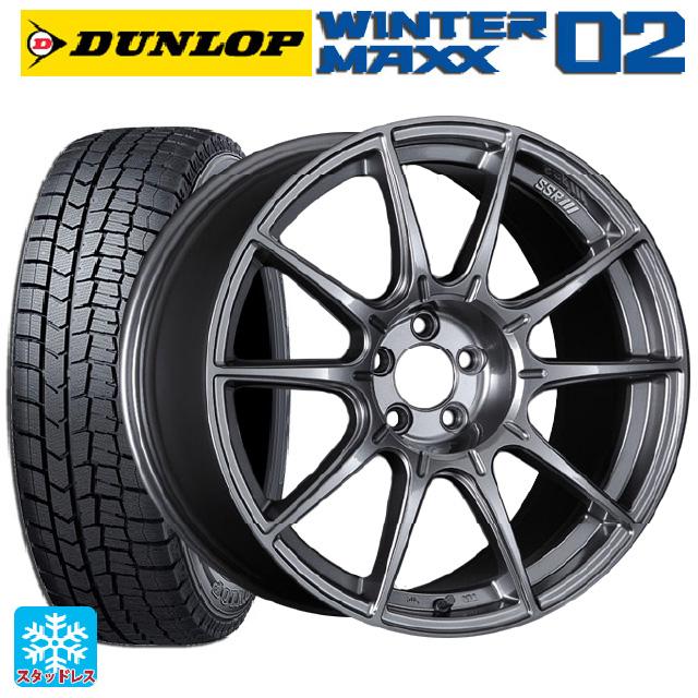 WINTER MAXX 02 スバル レヴォーグ(VN系)用 225/45R18 91Q ダンロップ ウィンターマックス 02(WM02) # SSR GT X01 : コニシタイヤ ...