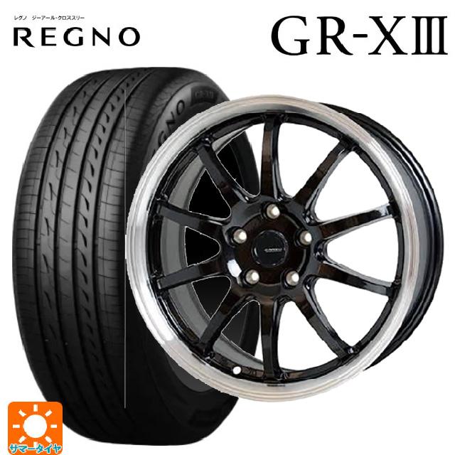トヨタ GRカローラ(4BA-GZEA14H)用 245/40R18 93W ブリヂストン レグノ GR-X3 正規品 # G-スピード P-04 #サマータイヤホイール 4本セット ...