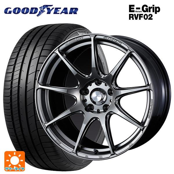 235/50R18 101W XL サマータイヤホイールセット グッドイヤー エフィシェントグリップ RVF02 ウェッズ ウェッズスポーツ ...