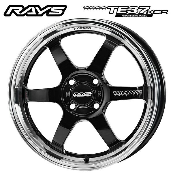 RAYS レイズ ボルクレーシング TE37KCR プログレッシブモデル KF 15×5 +45 4/100 65 新品ホイール1本 ...