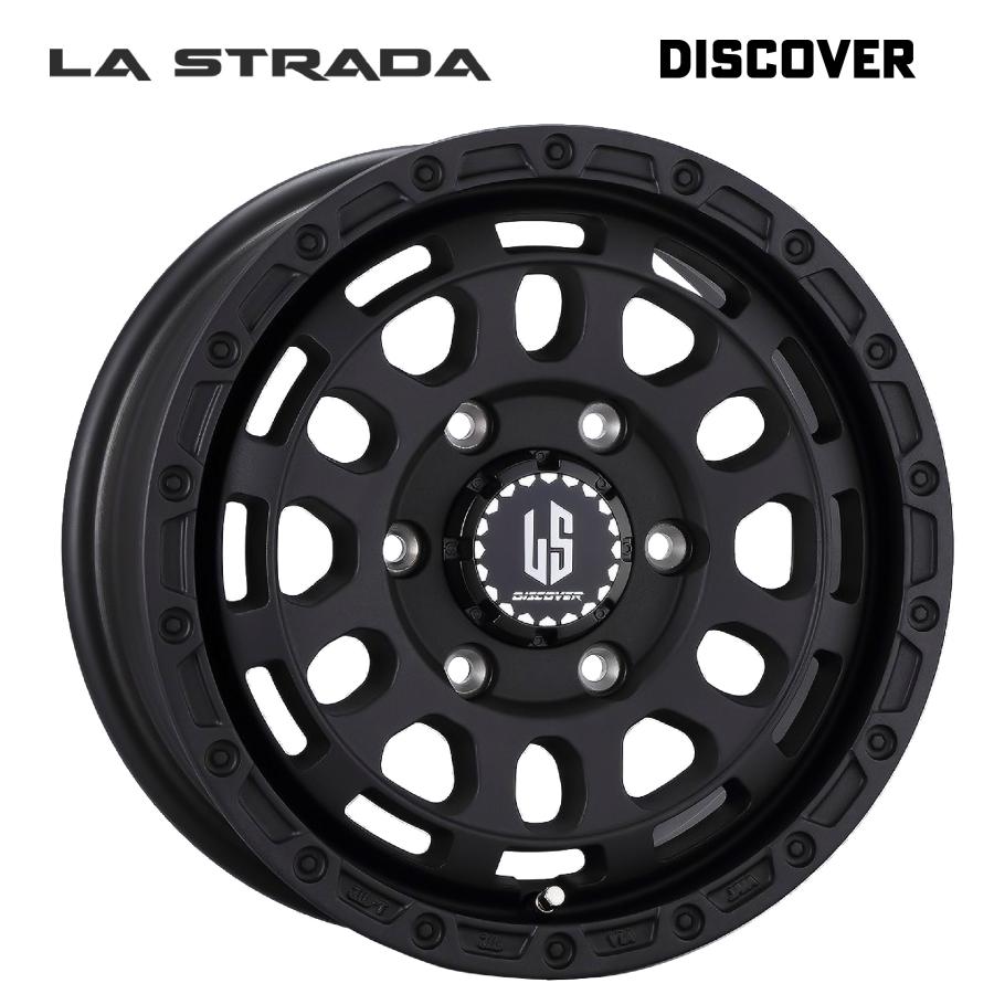 在庫有 阿部商会 ラ・ストラーダ ディスカバー # WB 15×6 +33 6/139.7 106.1 新品ホイール1本 : コニシタイヤ ...