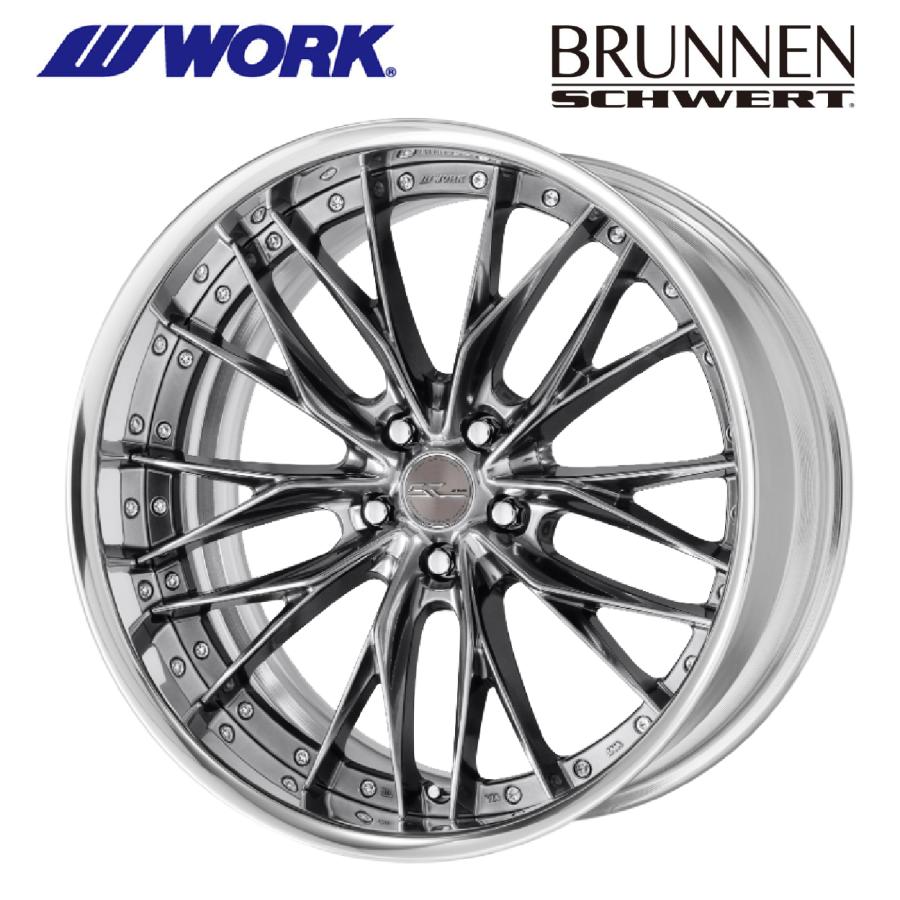 WORK 送料無料！ワーク シュヴァート ブルネン(フルリバース) BSB 19×8.5 / 新品ホイール1本 : コニシタイヤ Yahoo ...