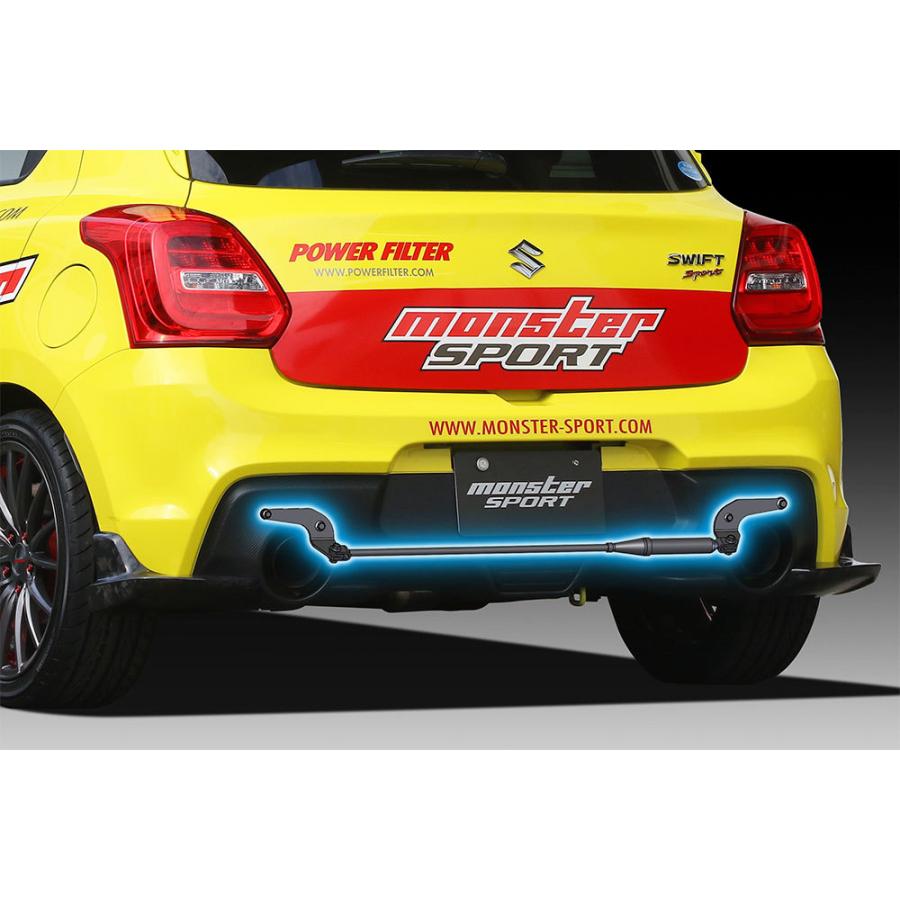 モンスター パフォーマンスダンパー スイフトスポーツ ZC33S K14C ターボ 6MT/6AT 2WD 2017.09〜 (1〜3型) 前/後セット 1台分 693101-7650M ...
