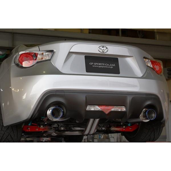 GP スポーツ エグザス エボチュ−ン マフラー 86 DBA-ZN6 FA20 12/4〜 6MT専用 BRZ DBA-ZC6 ※後期型(16/8〜19/3)適合 品番：252101 : K ...