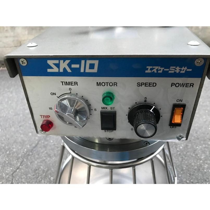 EA0516NH@2022年★SKミキサー★卓上★エスケー☆SK-10★10コートW280★100V★CEK9【専門店の安心の1ヶ月保証付】 : ea0516nh : 業務用厨房機器-ケイツー ...