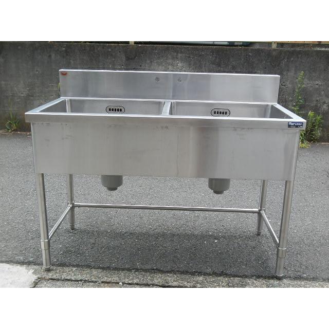 S0630NE@マルゼン★ステンレス★2槽シンク★BS2-126★W1200(1)★AFE3 : 業務用厨房機器-ケイツー厨機 - 通販 - Yahoo!ショッピング