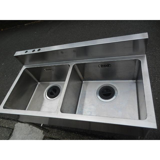 S0630NE@マルゼン★ステンレス★2槽シンク★BS2-126★W1200(1)★AFE3 : 業務用厨房機器-ケイツー厨機 - 通販 - Yahoo!ショッピング
