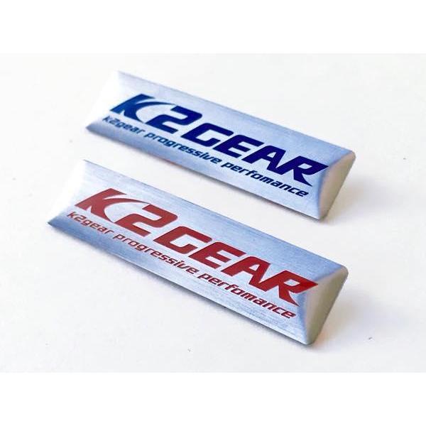 K2GEARロゴエンブレムミニ 赤3枚セット : K2GEARヤフーショッピング店 - 通販 - Yahoo!ショッピング