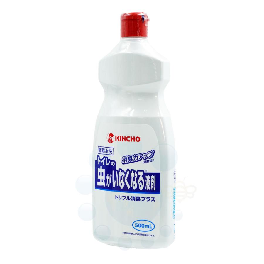 KINCHO 金鳥 トイレの虫がいなくなる液剤 トリプル消臭プラス 500ml 仮設トイレの害虫 悪臭対策 : DIY 自分で出来る害虫駆除 - 通販 - Yahoo!ショッピング