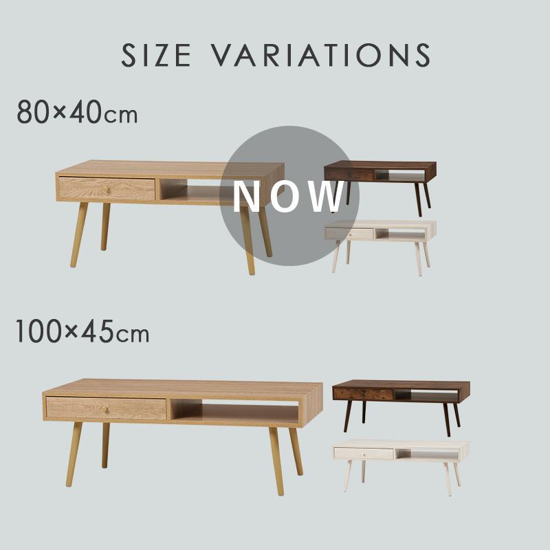 センターテーブル 長方形 応接テーブル 引き出し付 幅80cm テーブル 木目柄 ヴィンテージ風ブラウン ナチュラル ホワイトウォッシュ : ctable-6106p-12 : KAaGU ...