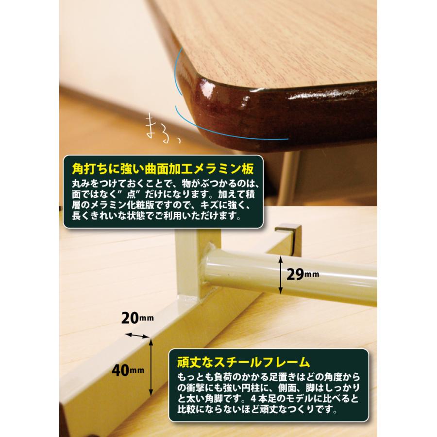 学習机 単品 完成品 高品質国産 全学年対応 高さ調節機能 リビング学習デスク 学校机 勉強机 作業台 パソコンデスク お絵かきデスク 日本製 コンパクト :gd-o-0008-d:KAaGU ...