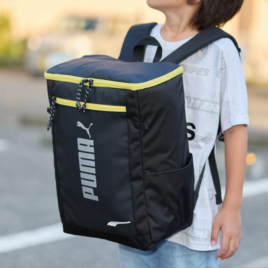 PUMA プーマ リュック 20L A4 ボックス型 リュックサック 撥水加工 キッズ 子供 小学生 男子 女子 男の子 女の子 ボックスリュック ブランド かわいい : カバンのアイワ ...