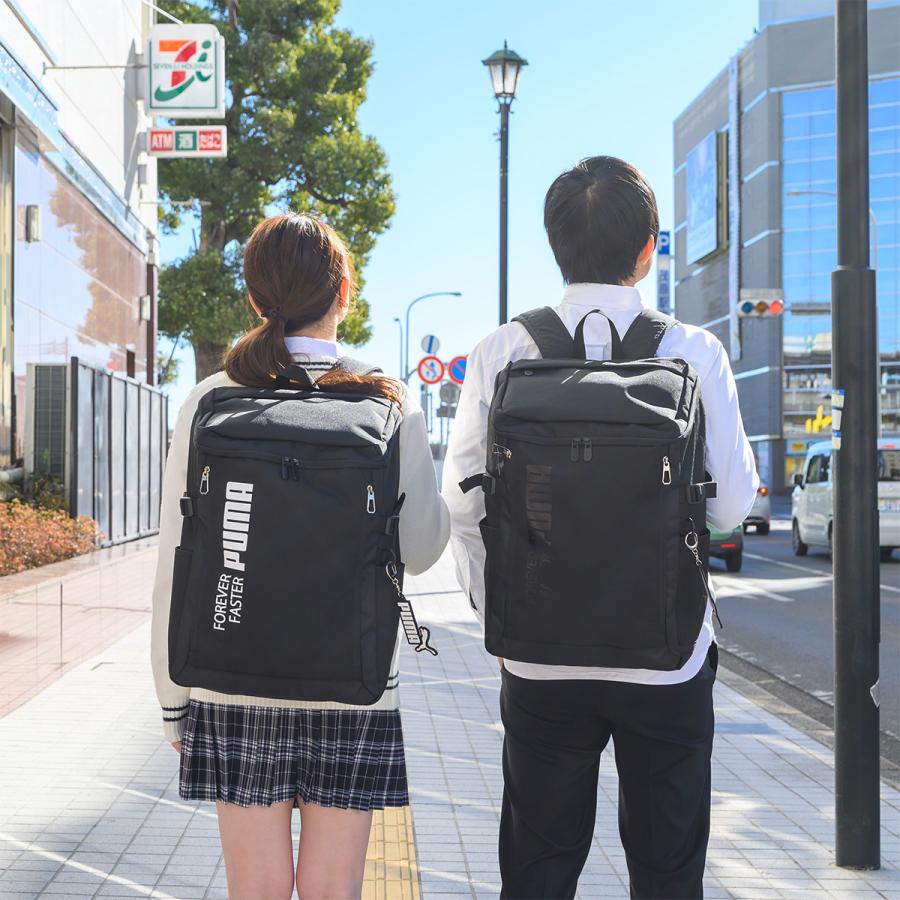 PUMA リュック 通学 プーマ 35L A4 B4 男子 女子 メンズ レディース ボックス型 大容量 リュックサック バックパック リックサック 通学リュック J20293 : dt ...