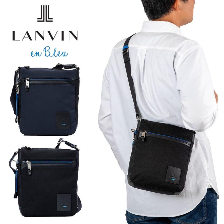 LANVIN en Bleu ランバン オン ブルー ショルダーバッグ B5 LANVIN en Bleu ランバン オン ブルー ショルダーバッグ B5