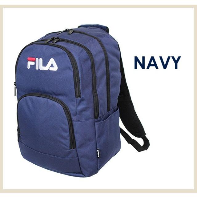 FILA リュック 通学 高校生 女子 男子 7556 フィラ 刺繍ロゴ デイパック 26L 2ルーム 人気 ブランド リュックサック おしゃれ 部活 修学旅行 学生 かわいい : カバン ...