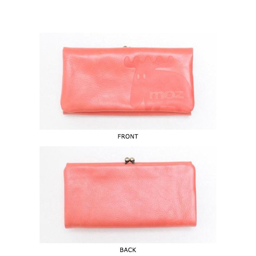 moz（モズ） 長財布 本革 86002 moz 牛革 Elk エルク 袋縫いがま口長