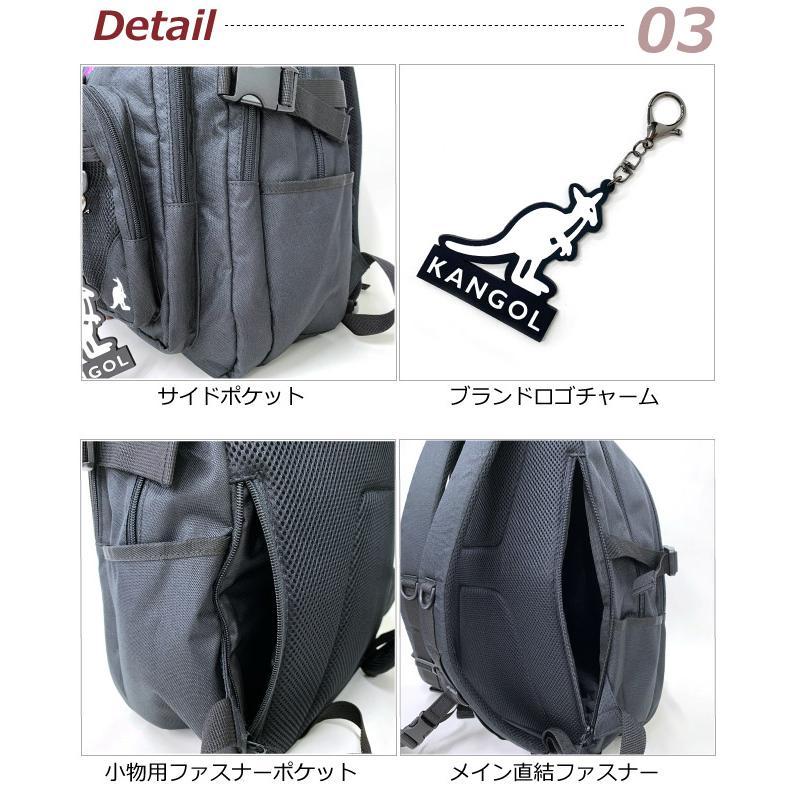 KANGOL リュック 大容量 通学 女子 通学リュック 中学 高校 リュックサック 黒 おしゃれ レディース 通学用 Nickey 30L 250-1560 : かばんmart - 通販 ...
