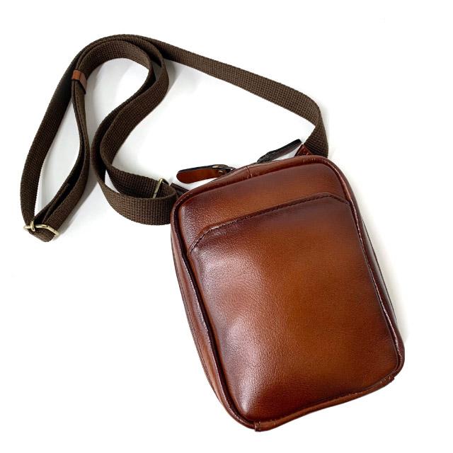 ショルダーバック 斜めがけバッグ メンズ 男性 60代 50代 レザー ショルダー メンズバッグ 小さめ GEM BASIC タテ型 ミニショルダーバッグ 豊岡製鞄 1513 : かばんや ...