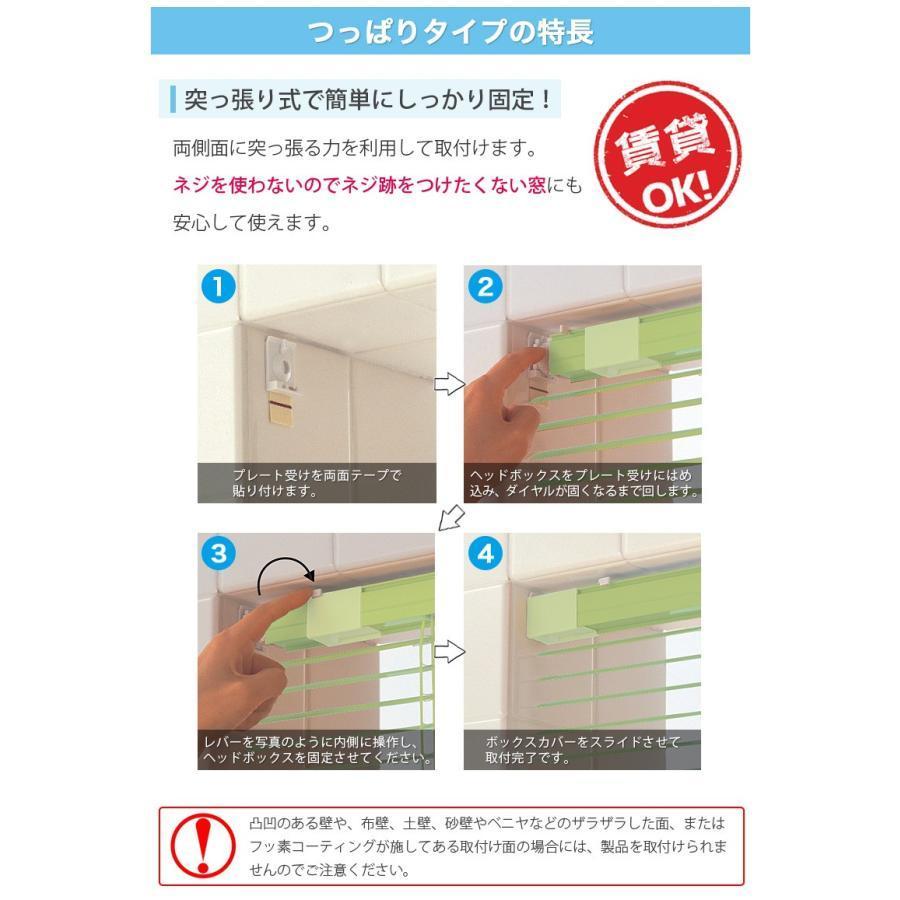 ブラインド つっぱり式 アルミ ブラインドカーテン オーダー 「幅45〜180cm×高11〜180cm」 タチカワブラインド グループ 立川機 ...