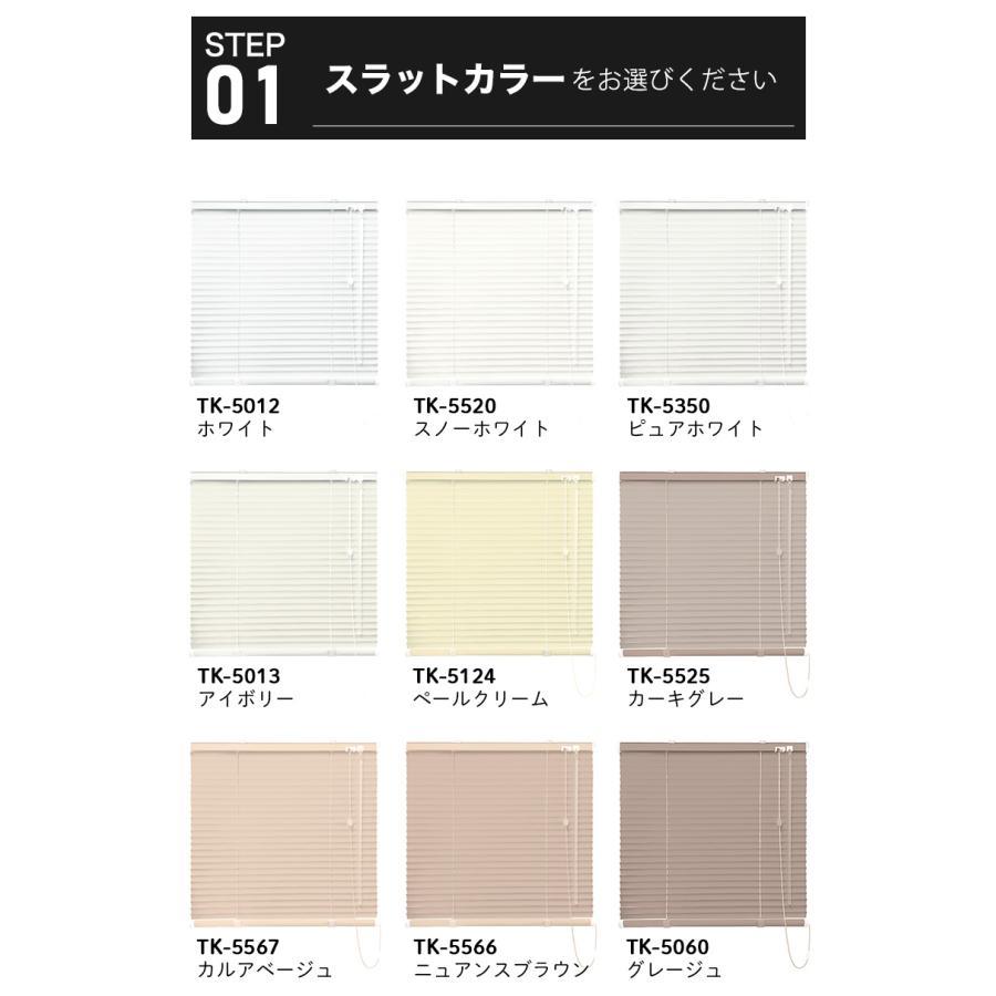 ブラインド つっぱり式 アルミ ブラインドカーテン オーダー 「幅45〜180cm×高11〜180cm」 タチカワブラインド グループ 立川機 ...