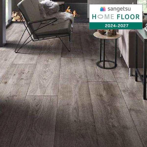 サンゲツ HOME FLOOR 2024-2027 機能性クッションフロア CMフロア リアルワイドオーク CM-12269 【1m以上 ...