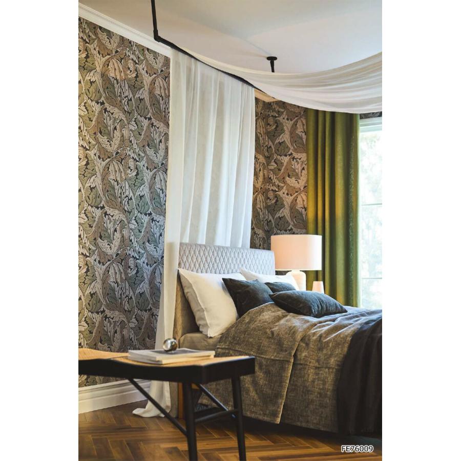 サンゲツ 壁紙 のりなし壁紙 クロス ファイン FINE 2023-2026 ウィリアムモリス MORRIS アカンサス FE76008 FE76009 【1m単位での販売】のり無し : 壁紙 ...