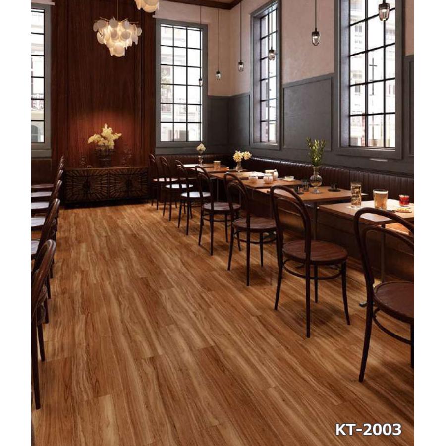 【送料無料】サンゲツ フロアタイル FLOOR TILE 2023-2026 ウォルナットWF Kirarita キラリタ KT-2001 KT-2002 KT-2003〜KT-2006 【1 ...