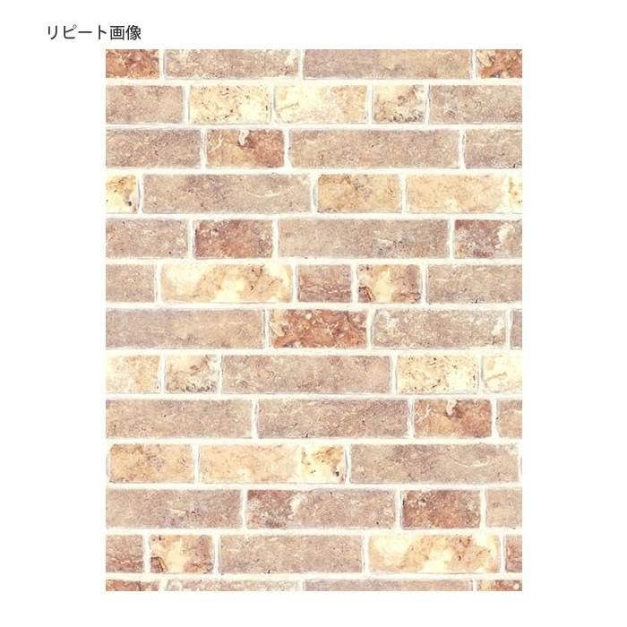 壁紙【のり無し壁紙】 レンガ調 クロス ナチュラル リフォーム 模様替え DIY ウォールペーパー サンゲツ RE7504 : かべがみやさん ...