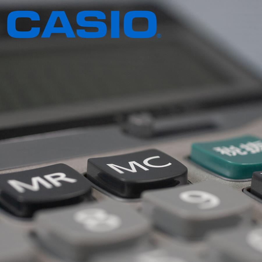 CASIO カシオ 12桁 デスクサイズ電卓 DF-120VB-N 税率設定 消費税率変更 10％対応 特大表示 数字が大きい 大型液晶 送料無料 : 株式会社ヒライYahoo!店 - 通販 ...
