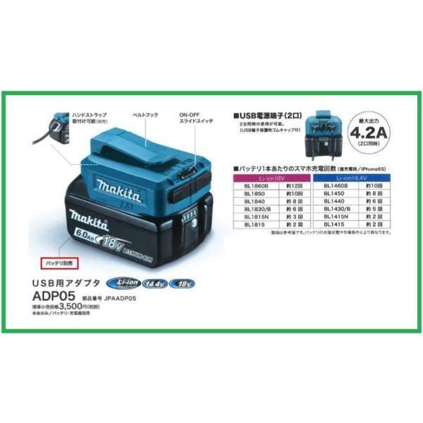マキタ USBアダプタADP05【USB機器充電OK】 安心のマキタ純正/新品/未使用 : kabutechno - 通販 - Yahoo ...