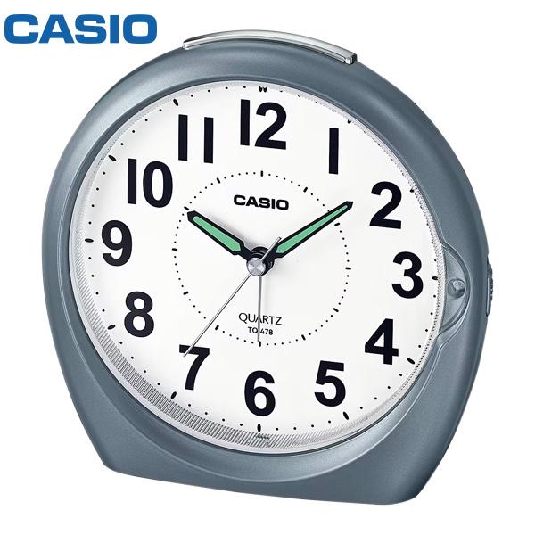 CASIO カシオ 目覚まし 時計 TQ-478-8JF スタンダード クオーツ スヌーズ クロック お取り寄せ : 家電とギフトの専門店 カデココ - 通販 - Yahoo!ショッピング