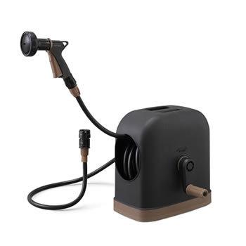 IRIS OHYAMA FHHG-20-BRBK アイリスオーヤマ フルカバーホースリールHG 20m ブラウン／ブラック : 家電の ...