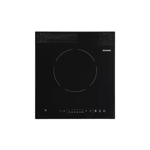 IHC-B113-B アイリスオーヤマ IRIS 1口ビルトインIHクッキングヒーター ブラック デザインタイプ 100V : ihc ...