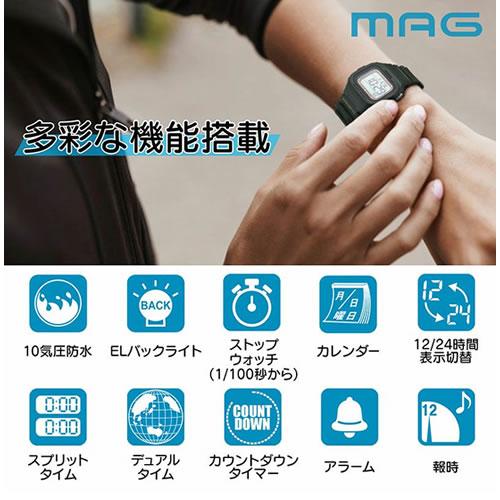 ノア精密 MW-550-BK2 MAG電波ソーラーウォッチ ウェーブフォース ブラック2 : 家電のSAKURA - 通販 - Yahoo!ショッピング