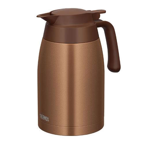 THERMOS TTB-1501-BWG サーモス ステンレスポット ブラウンゴールド 1.5L 口径7cm 0.6kg : 家電のSAKURA - 通販 - Yahoo!ショッピング