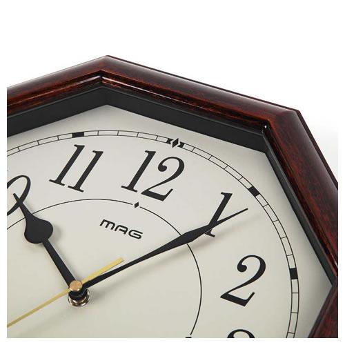 W-739BR-Z ノア精密 MAG 電波掛時計 ネオオクターゴ : w-739br-z : 家電のSAKURA - 通販 - Yahoo!ショッピング