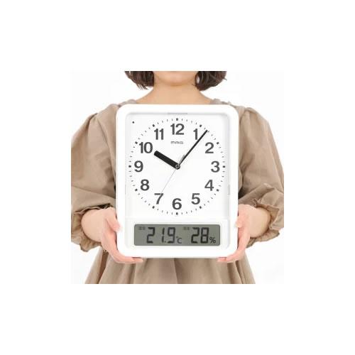 ノア精密 W-779WH-Z MAG 電波自動点灯置掛両用時計 ルック : 家電のSAKURA - 通販 - Yahoo!ショッピング