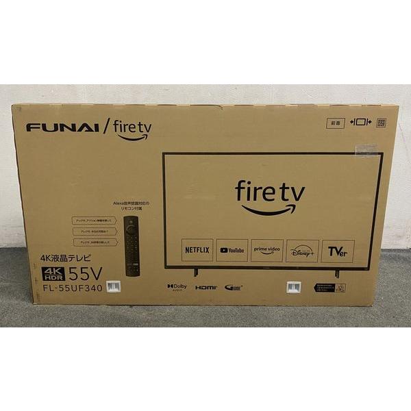 新品未開封品 FUNAI Amazon Fire TV搭載スマートテレビ 4K液晶 55インチ ネット動画 音声リモコン FL-55UF340 家電 店頭引取歓迎 R8999 : r8999 ...