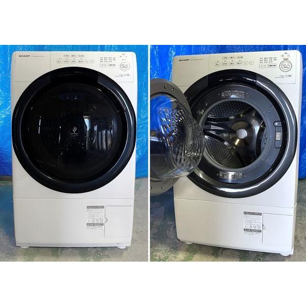 高年式!2022年製! SHARP/シャープ ドラム式電気洗濯乾燥機 ES-S7G-WL 洗濯7.0kg/乾燥3.5kg 左開き 中古家電 店頭引取歓迎 R9423 : 中古リサイクルのパワー ...