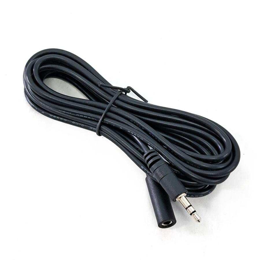 3.5mm 3極ステレオミニプラグ AUX オーディオ 延長コード 3メートル 延長ケーブル AUX延長ケーブル AUX接続 延長 オス メス 標準3.5mm ヘッドホン 3M ...