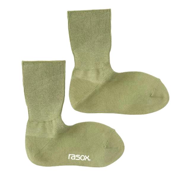 rasox ウィメンズ リブ ラソックス ミドル丈ソックス CA190LC10 春夏カラー : ca190lc10ss24 : Kadotation The shoe store - 通販 ...