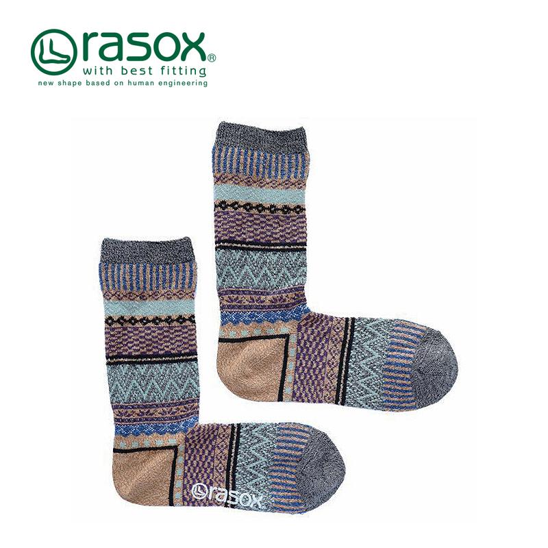 rasox（ラソックス） フェアアイル クルー CA202CR04 : Kadotation The shoe store - 通販 - Yahoo!ショッピング