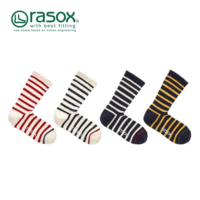 rasox コットンネップボーダー クルー ラソックス クルー丈ソックス CA250CR01 : Kadotation The shoe store - 通販 - Yahoo!ショッピング