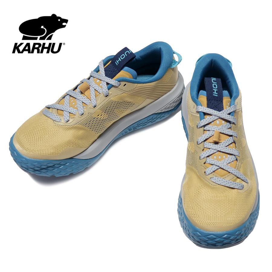 KARHU カルフ WOMENS IKONI TRAIL 1.0 イコニ トレイル New Wheat/Crystal Teal ニューウィート/クリスタルティール レディース ...